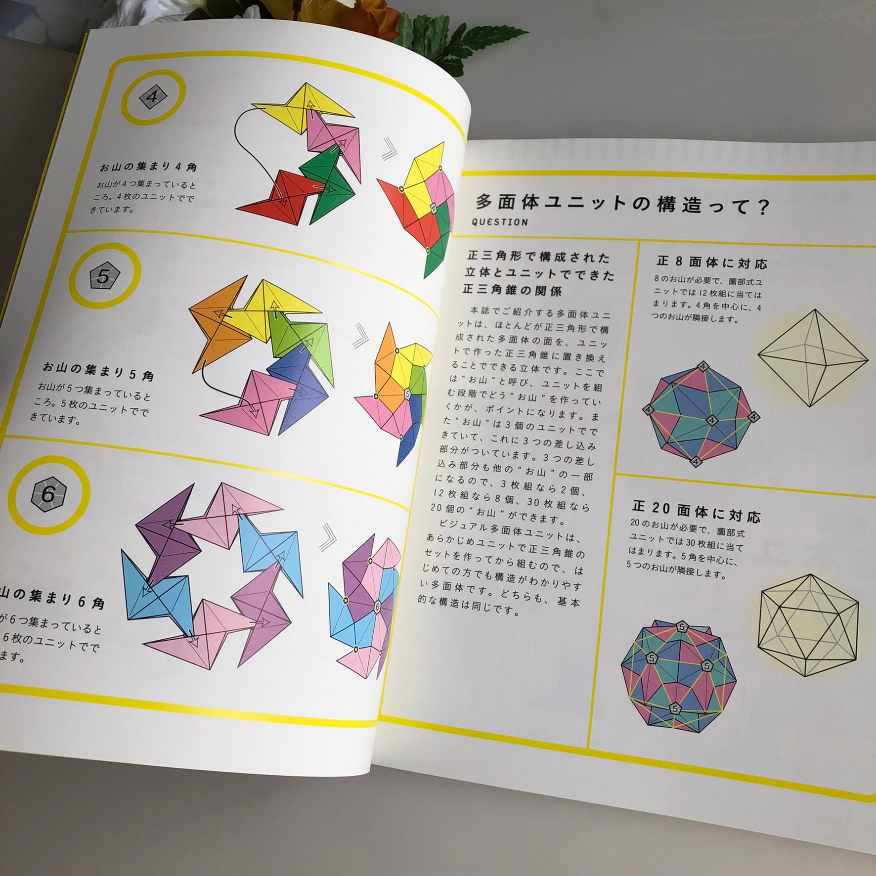 Easy Unit Origami for the First Time Revised edition/Hajimete no ...