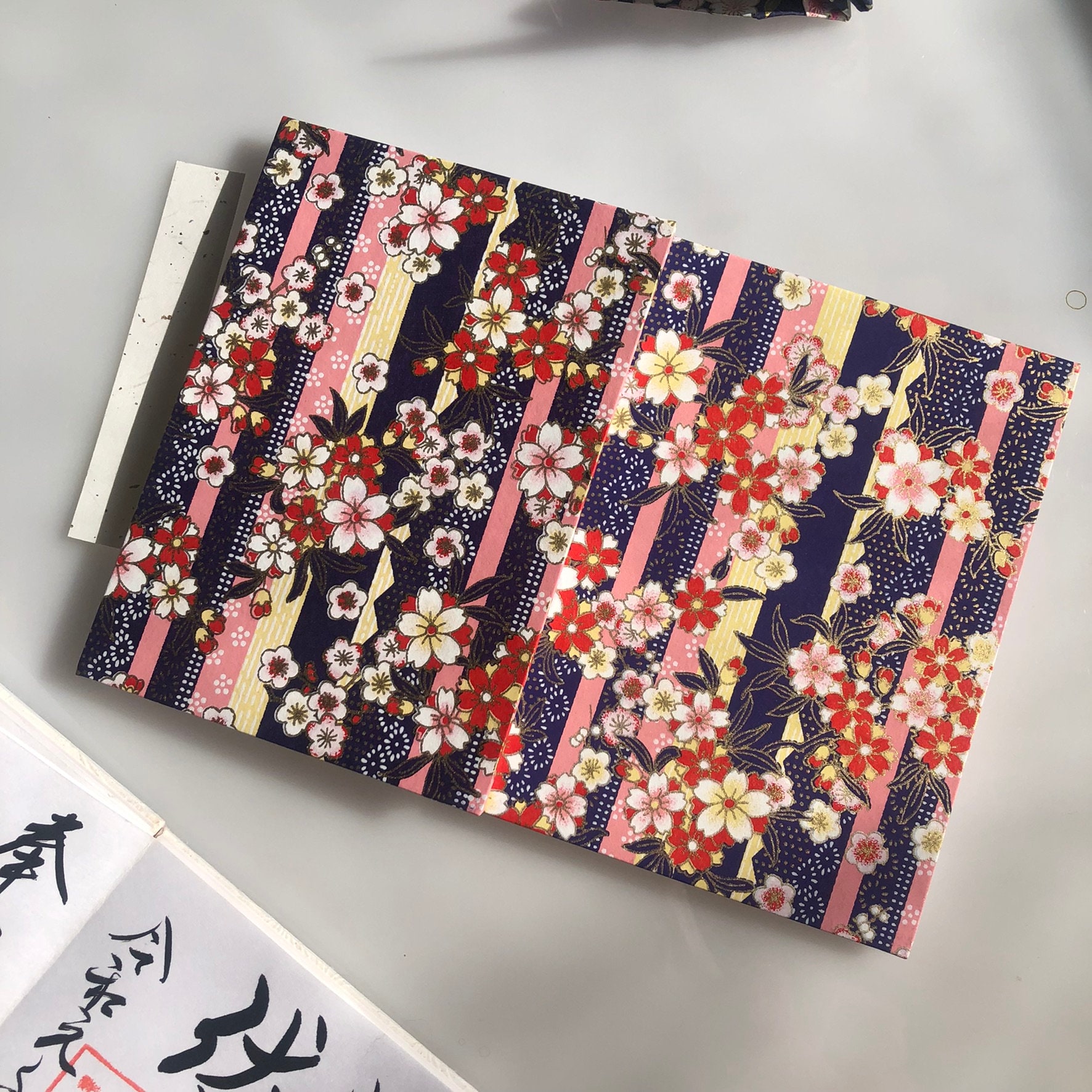 Goshuincho Buddhist GOSYUIN Stamp Collection Book Folded 22P travel ...