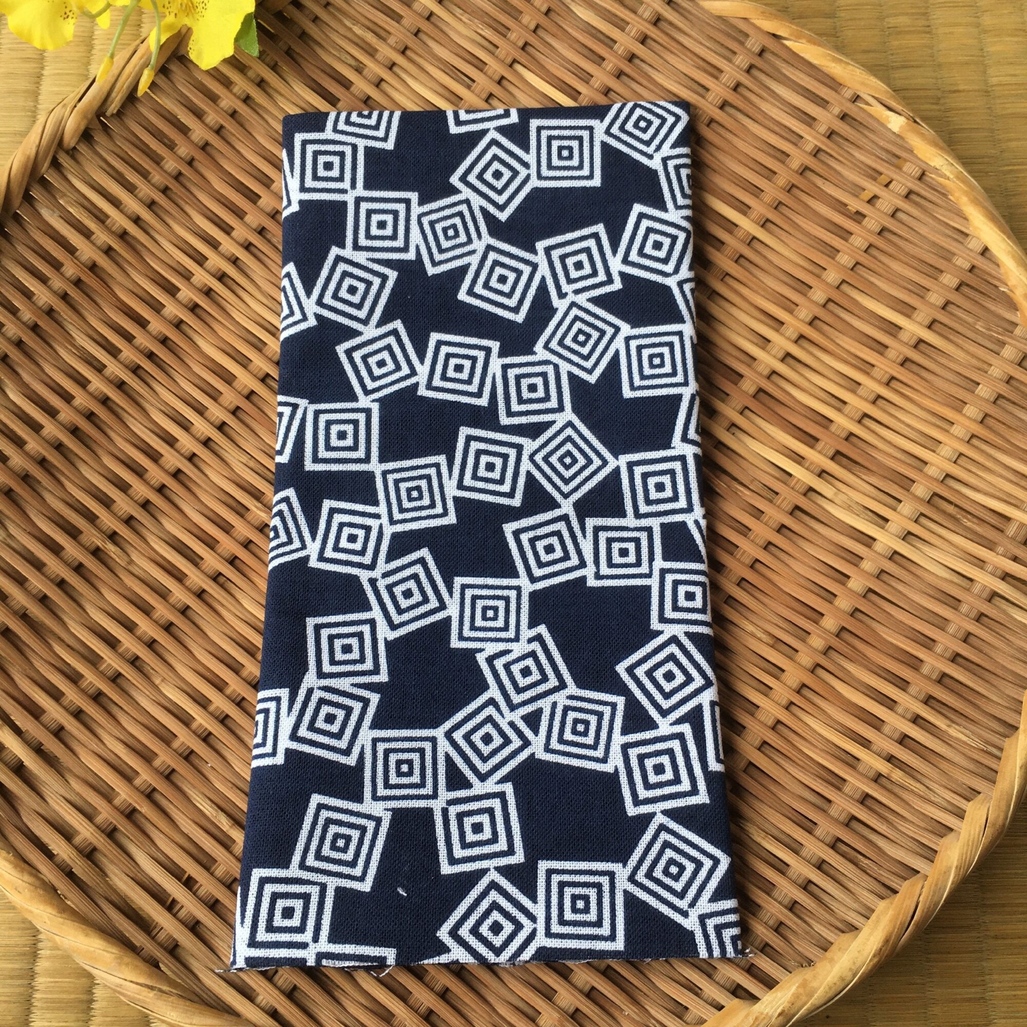Japanese tenugui towel fabric Japanese traditional pattern “Mimasu ...
