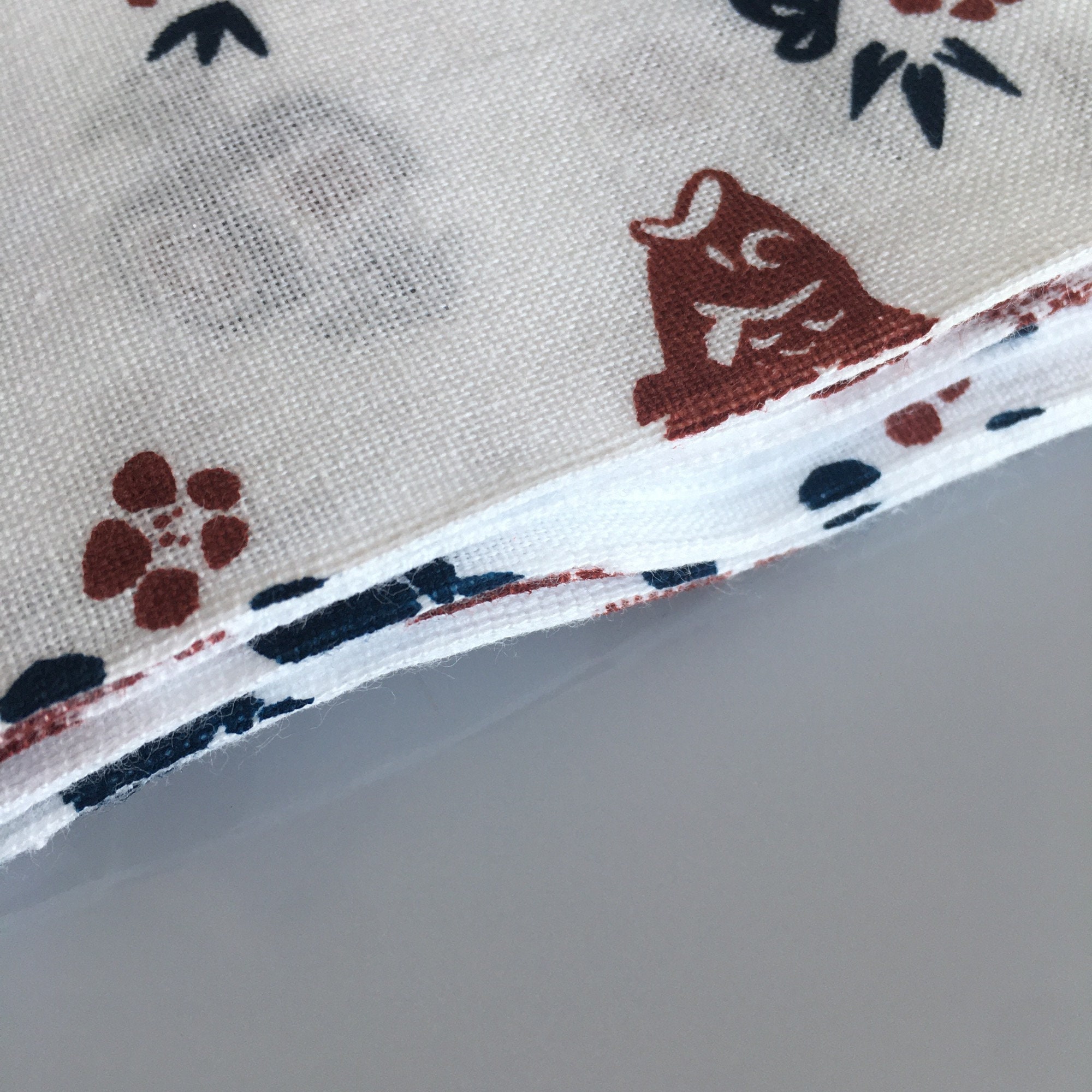 Japanese tenugui towel fabric uncut Japanese traditional pattern ...