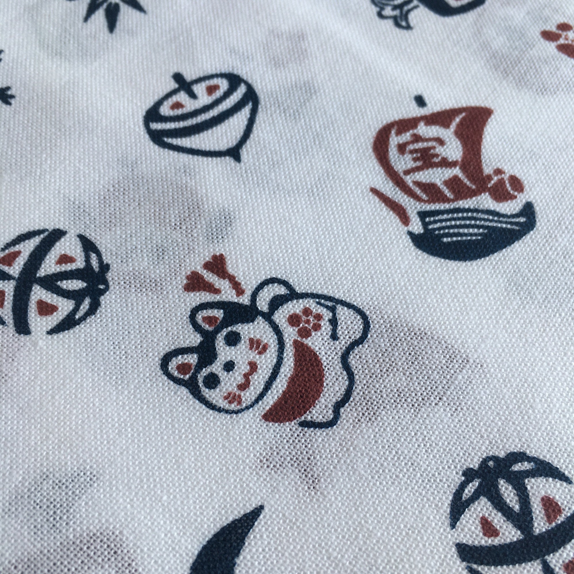 Japanese tenugui towel fabric uncut Japanese traditional pattern ...