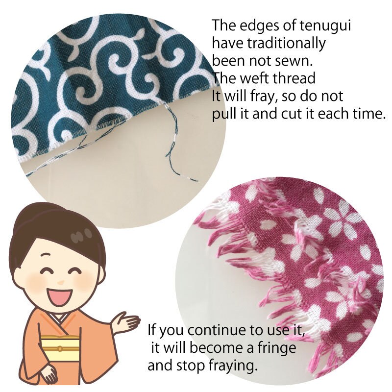 Japanese tenugui towel Japanese traditional pattern “Fox and shrine ...