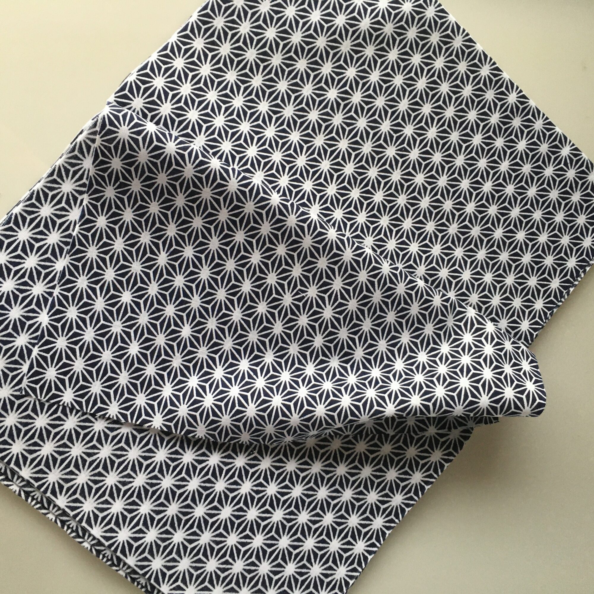 Japanese tenugui towel uncut /Japanese traditional pattern “Asanoha ...