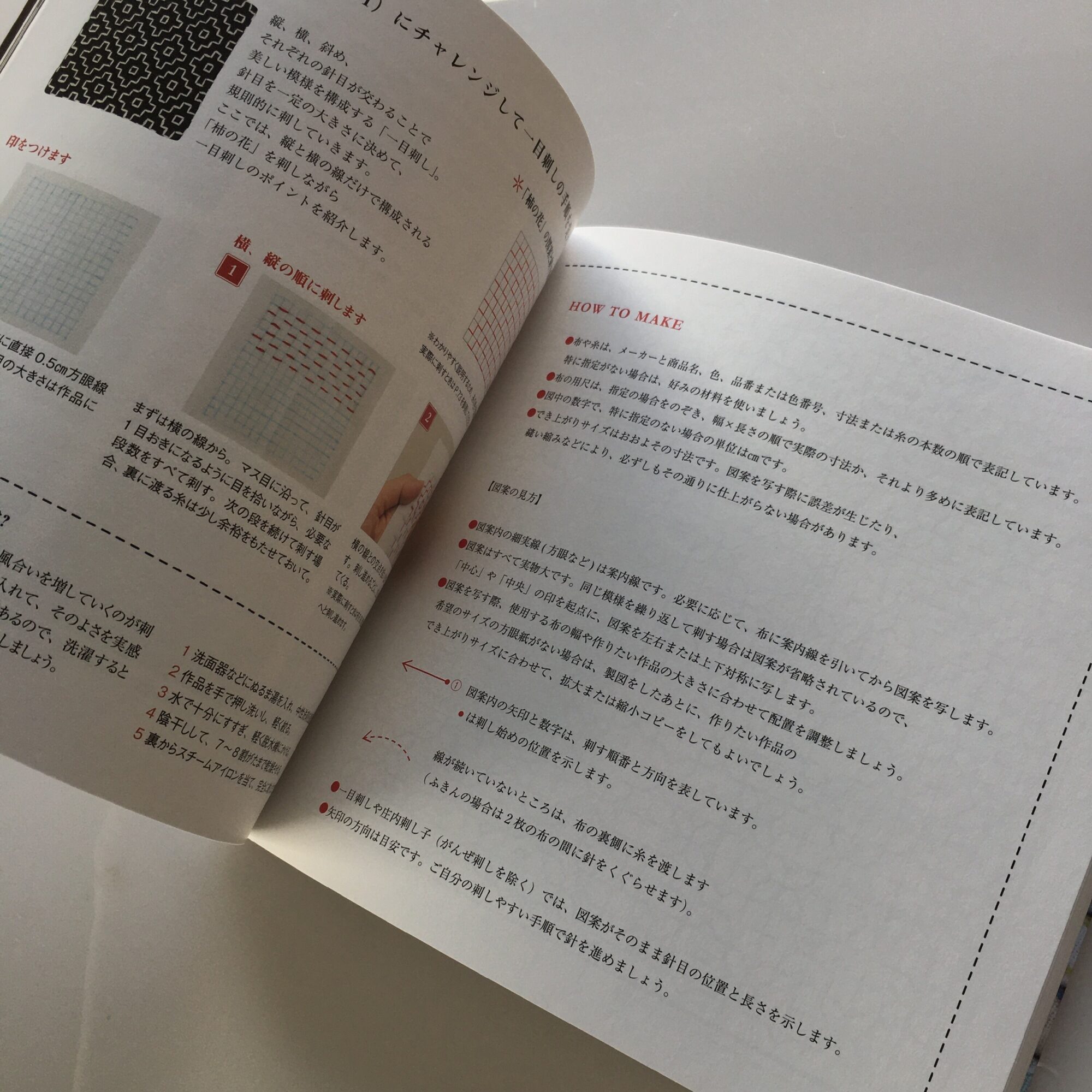 Sashiko Kitchen cloths and accessories with traditional patterns ...