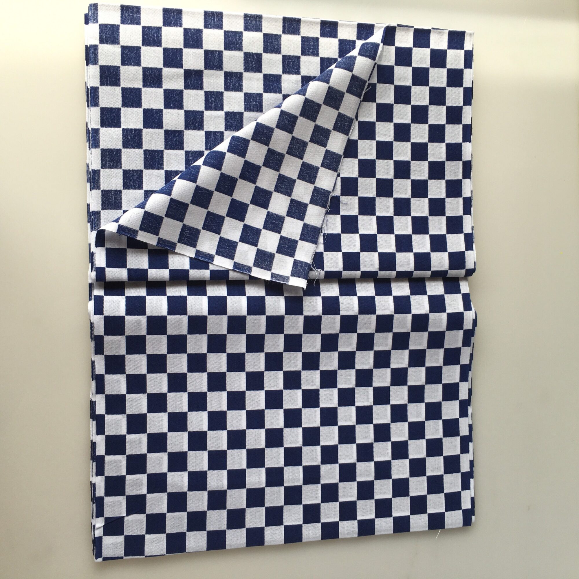 Tenugui roll Tenugui towel 90cm Japanese traditional pattern “Checkered ...