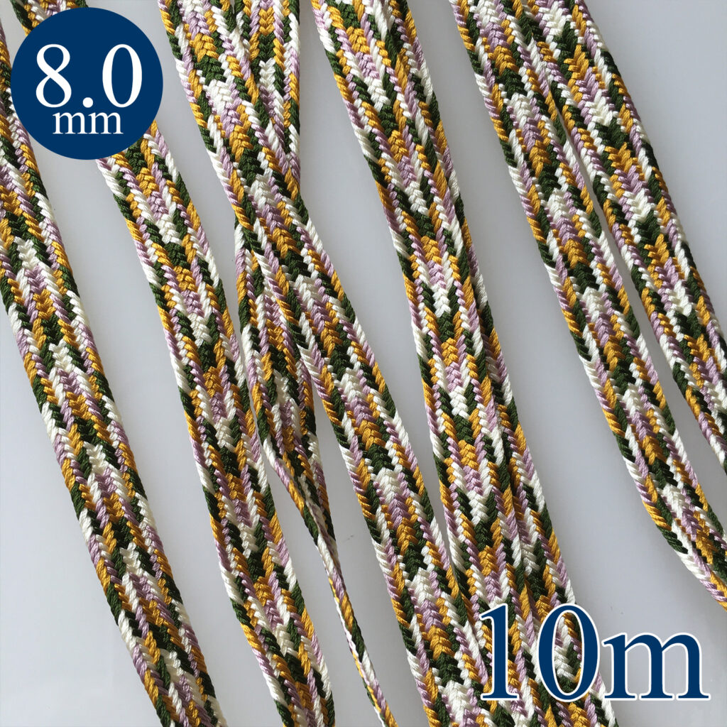 Silk Odoshi ito 8mm 10m Samurai armor silk lacing yarn/Odoshi-ge MADE ...