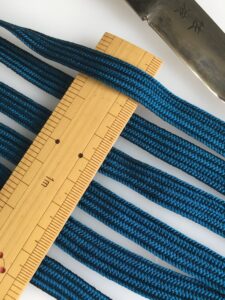 Silk Tsuka ito 10mm (thickness 1.5mm) katana cord 4m/tsukamaki MADE in ...