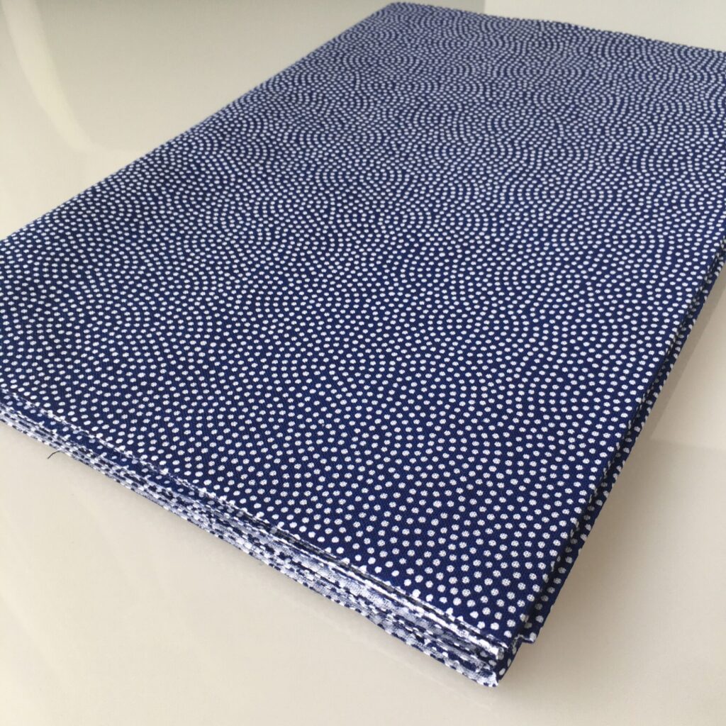 Japanese tenugui towel fabric 90cm Japanese traditional pattern “Same komon” /Cotton 100% / Made ...