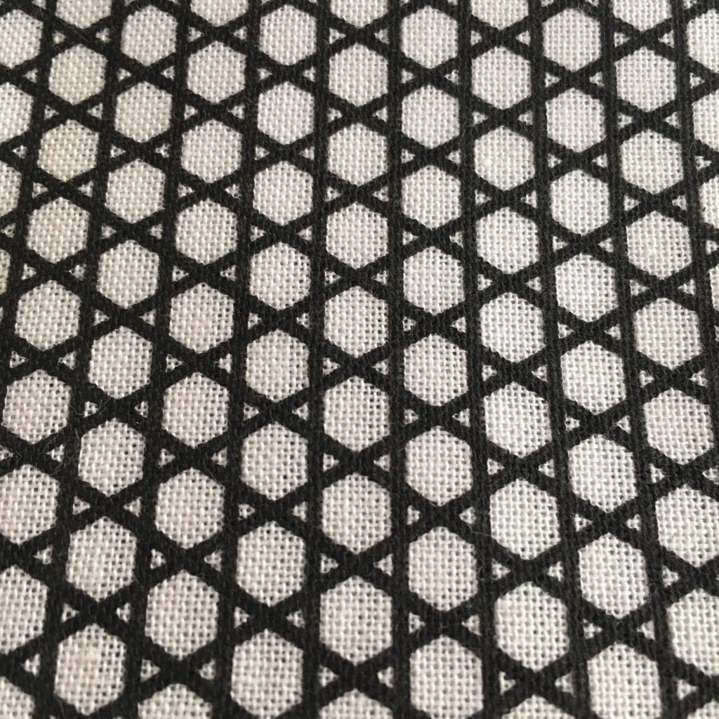 Japanese tenugui towel fabric 90cm Japanese traditional pattern “Kagome ...