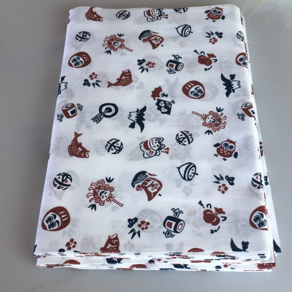 Japanese tenugui towel fabric uncut Japanese traditional pattern ...