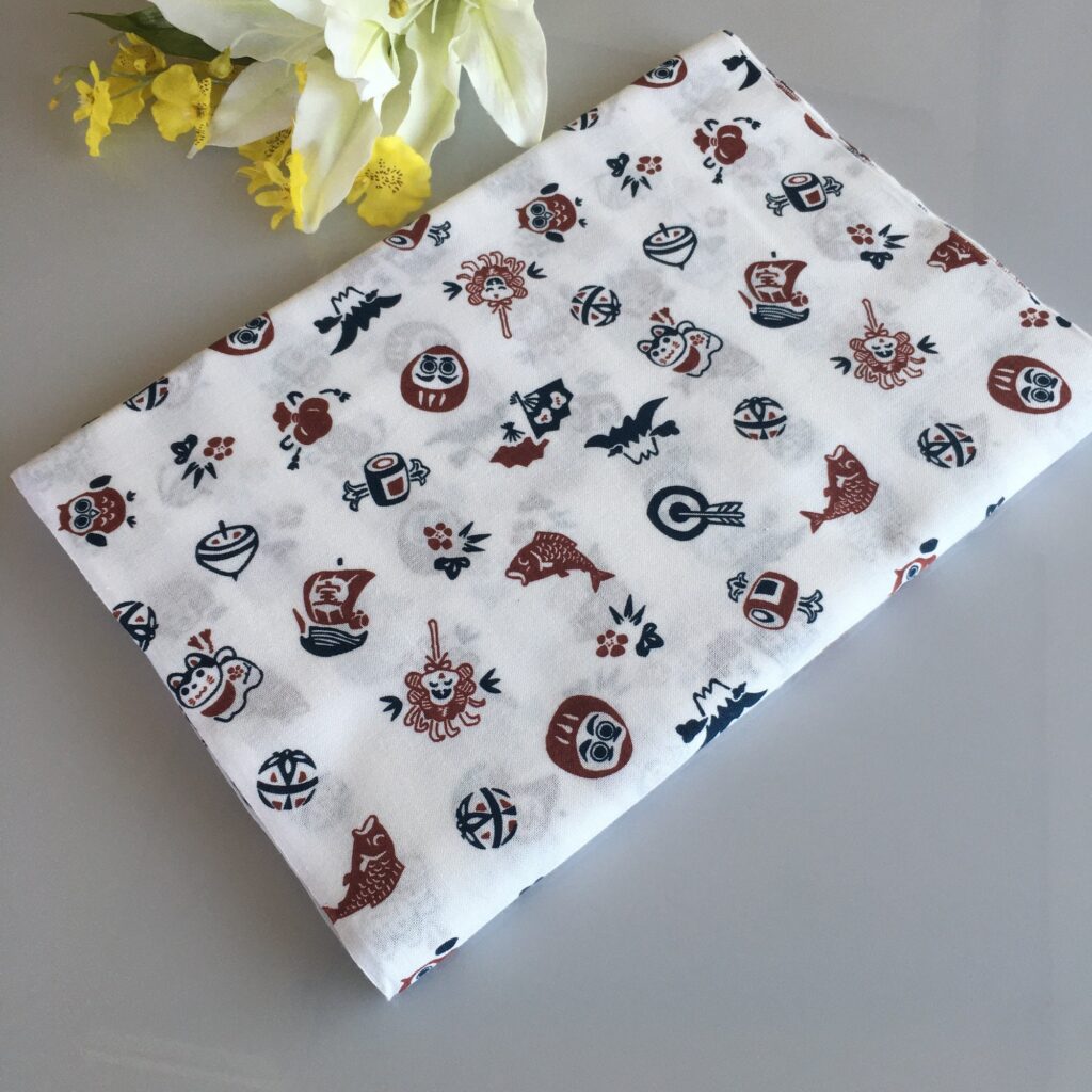 Japanese tenugui towel fabric uncut Japanese traditional pattern ...