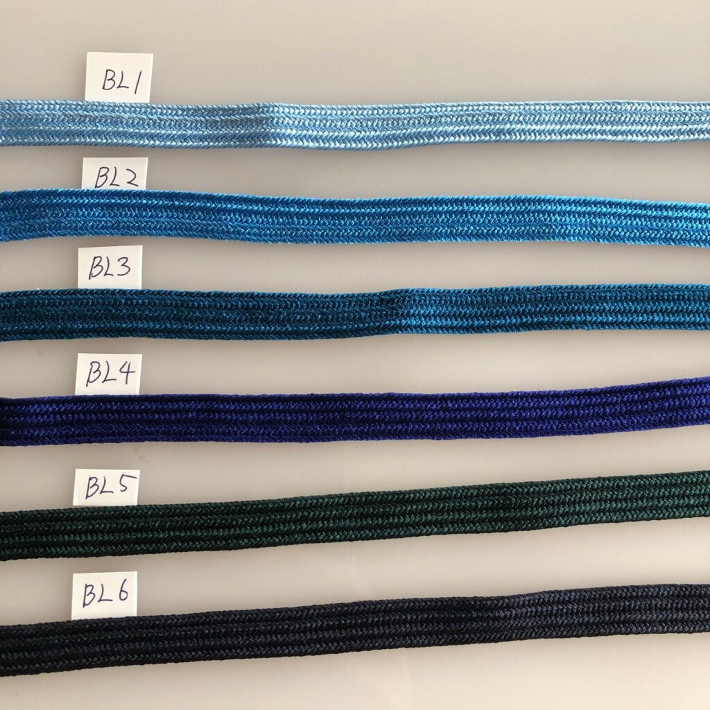 Silk Odoshi ito 6mm 10m Samurai armor silk lacing yarn /Odoshi-ge MADE ...