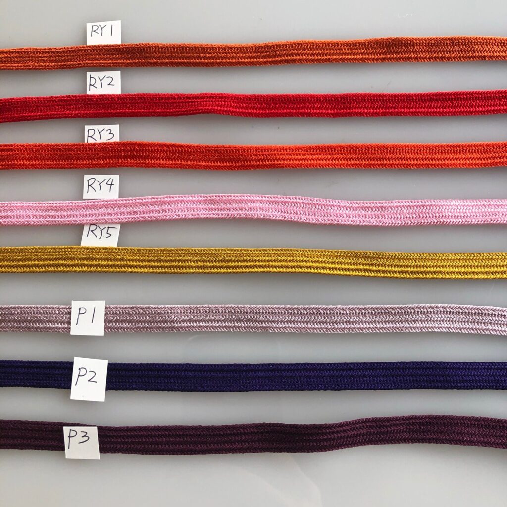 Silk Odoshi ito 8mm 10m Samurai armor silk lacing yarn/Odoshi-ge MADE ...