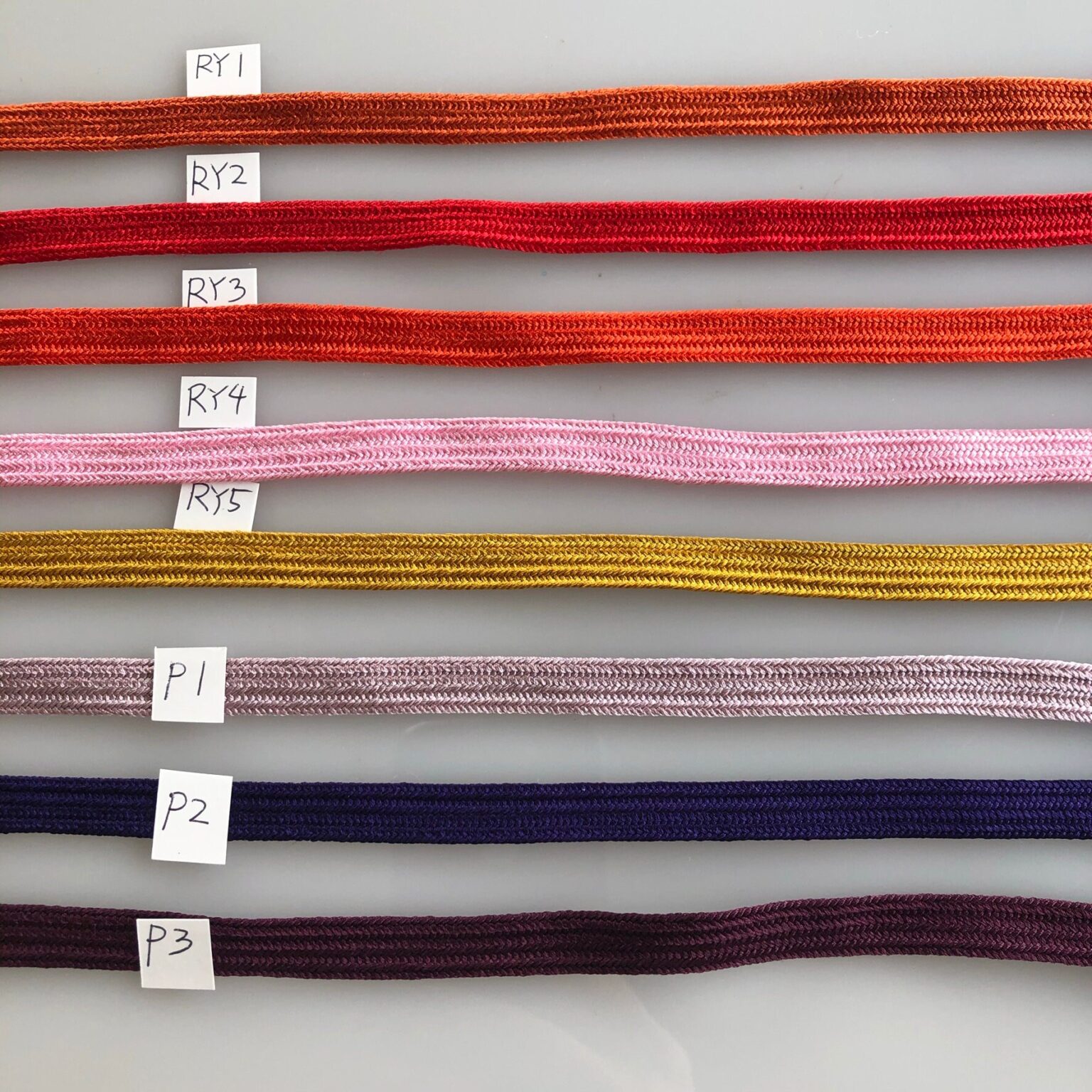 Silk Odoshi ito 8mm 10m Samurai armor silk lacing yarn/Odoshi-ge MADE ...