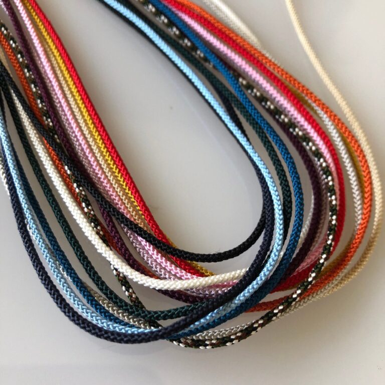 Silk cord kumihimo - Atelier Miyabi