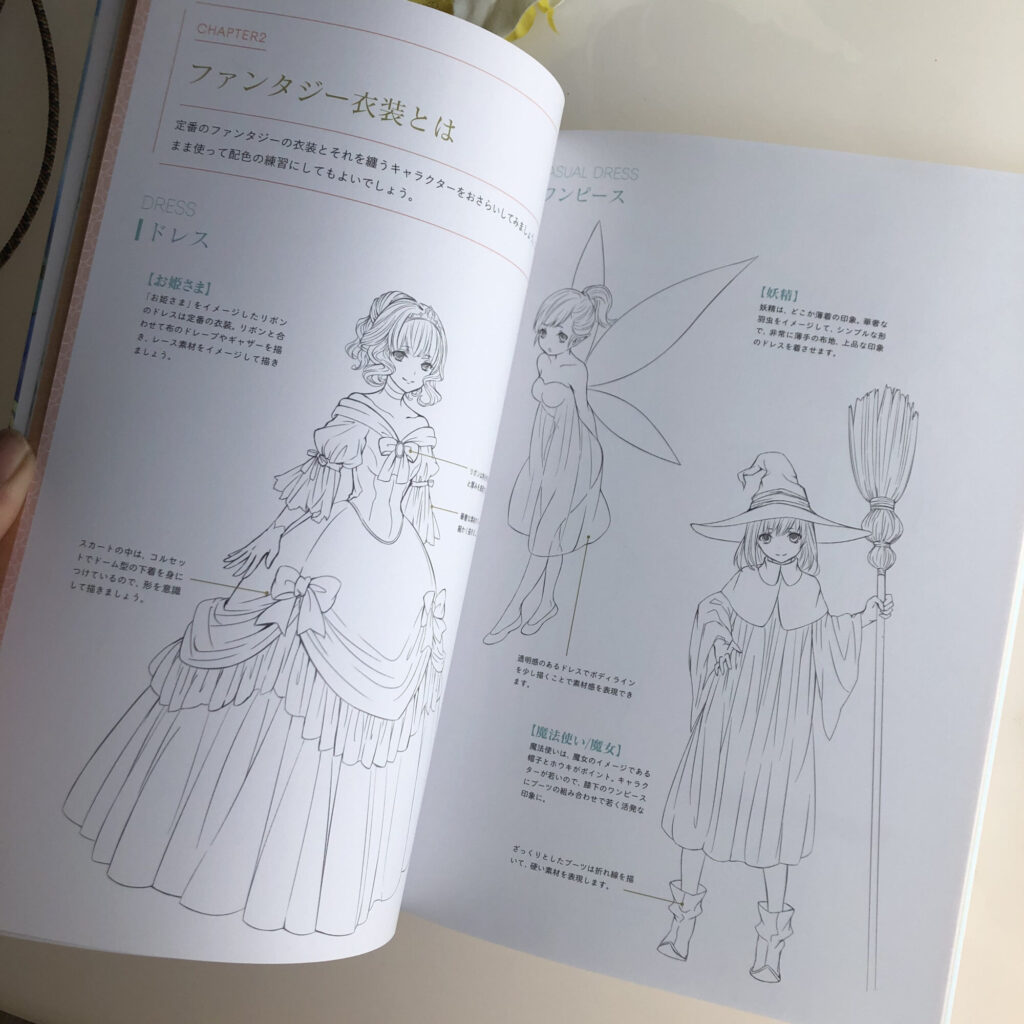 How to Draw Fantasy Costumes: About 160 fantastic and cute original ...