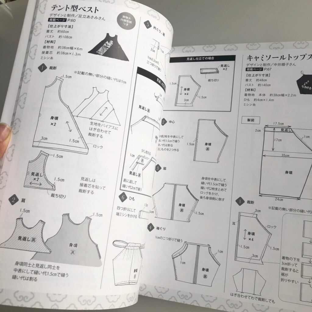 Handmade with Japanese fabric No.13 / Making things with Japanese cloth ...