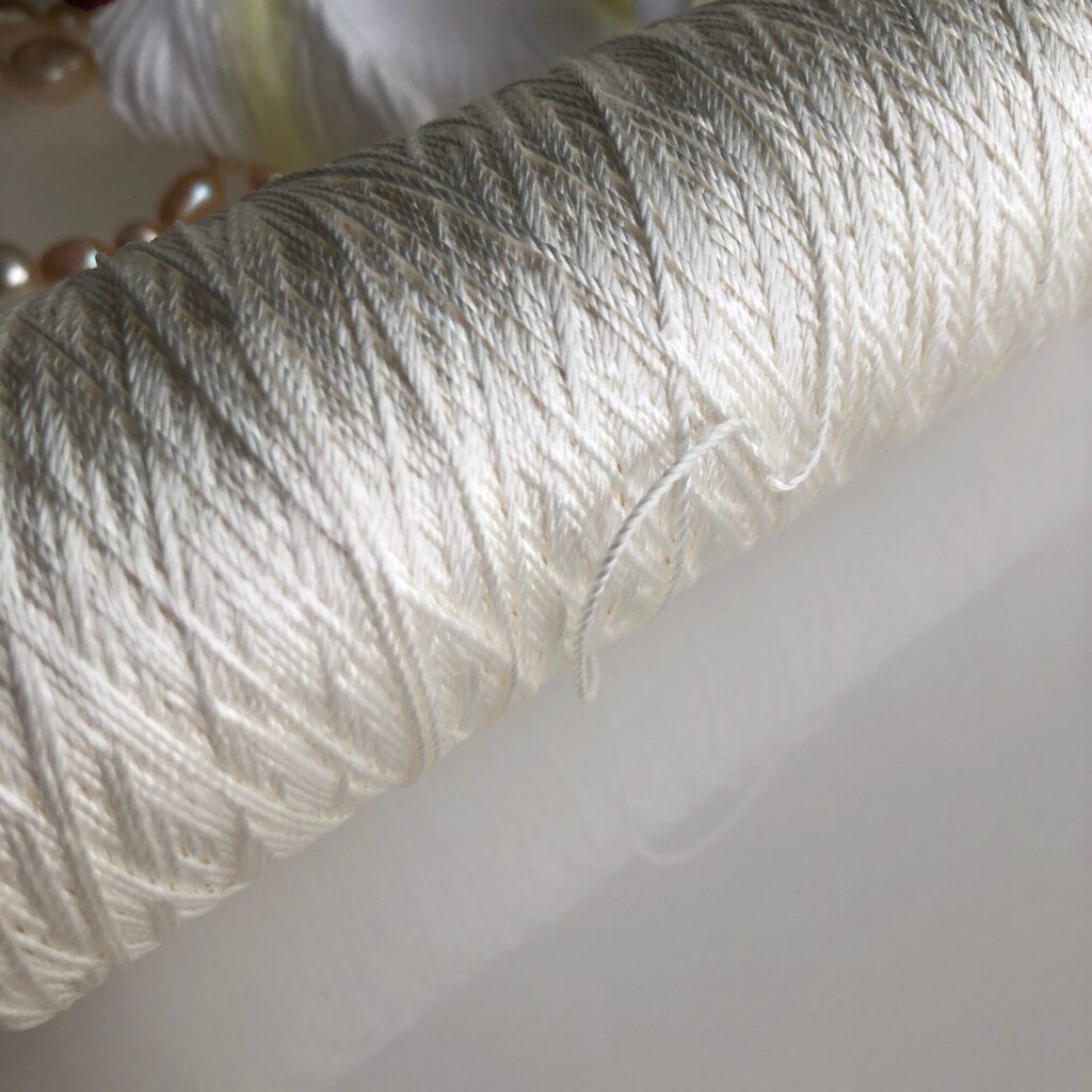 Pure Silk thread for temari bookbinding 250meters 30g/ Thick silk ...