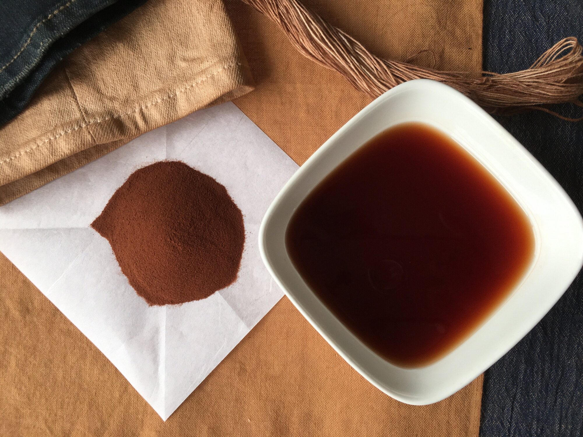 Japanese Kakishibu | Natural Persimmon Tannin Dye from Japan - Atelier ...