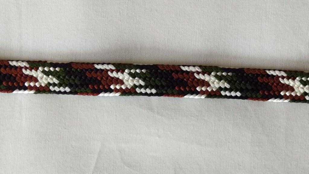 Short Silk Sageo cord for tanto wakizashi 11mm (thickness 3mm) 90cm ...