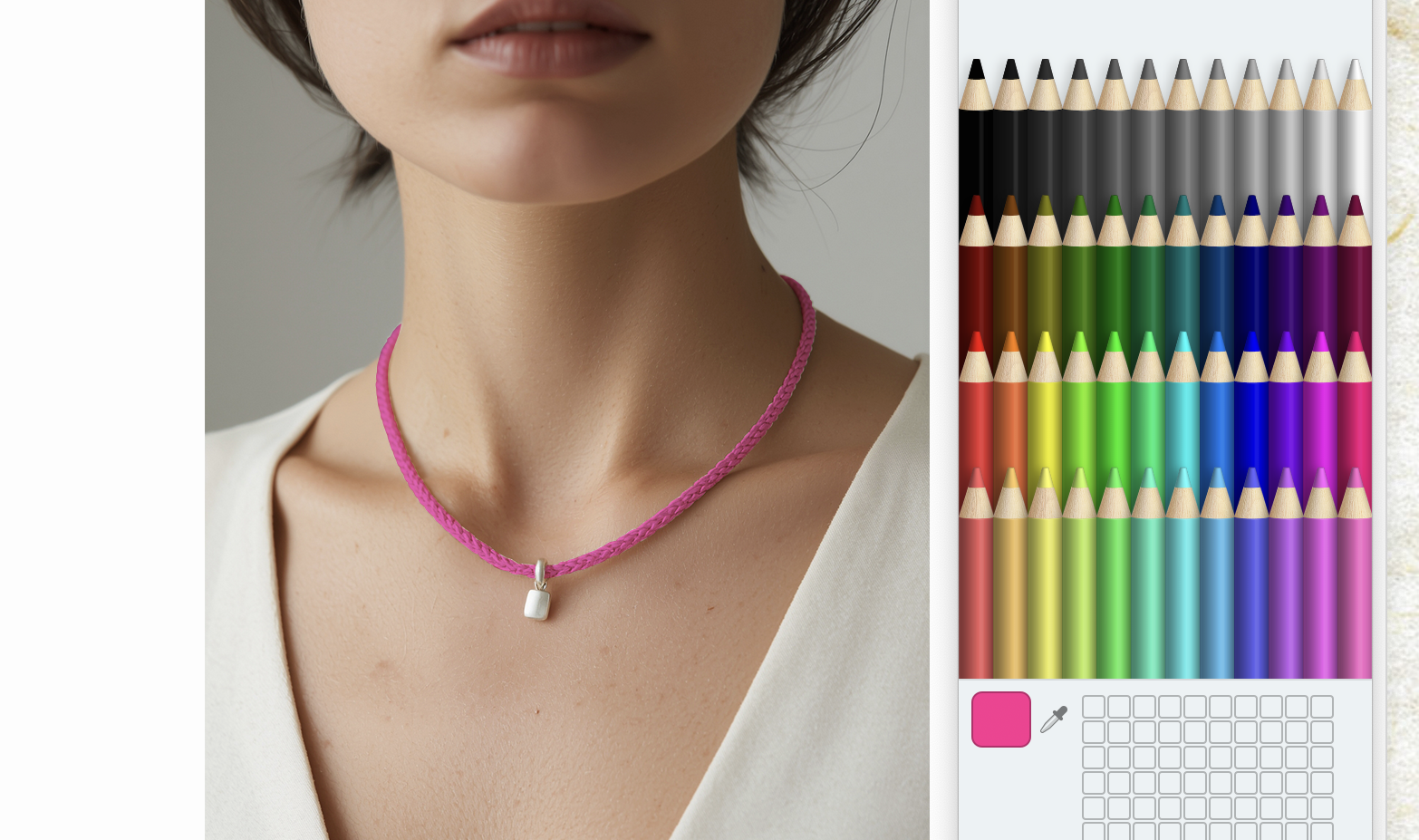 Kumihimo Necklace Color Simulator | Visualize & Customize Your Braided ...