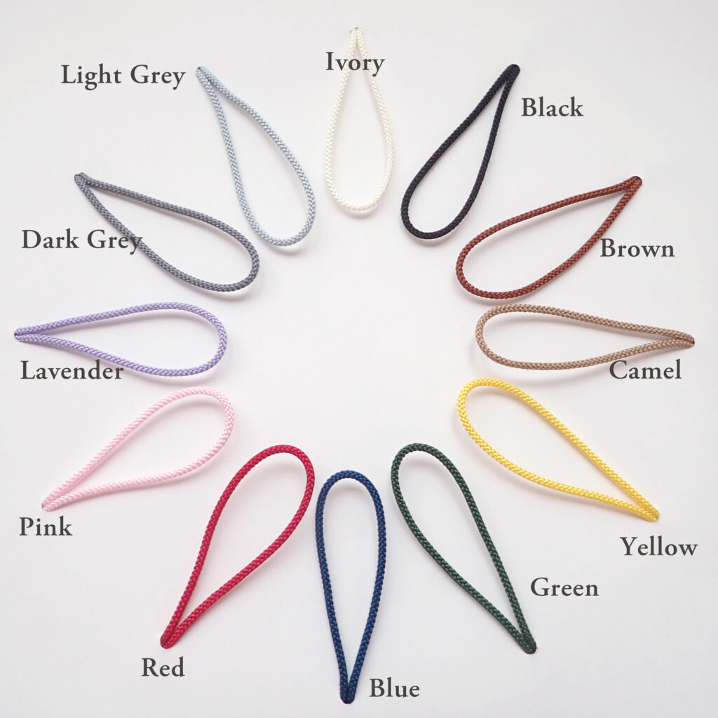 Japanese Kumihimo Cord 4.0mm for Jewelry | Miyabi Jewelry Cord Series ...